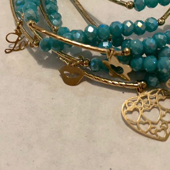 Jewelry | New Light Blue Bracelet Set | Poshmark